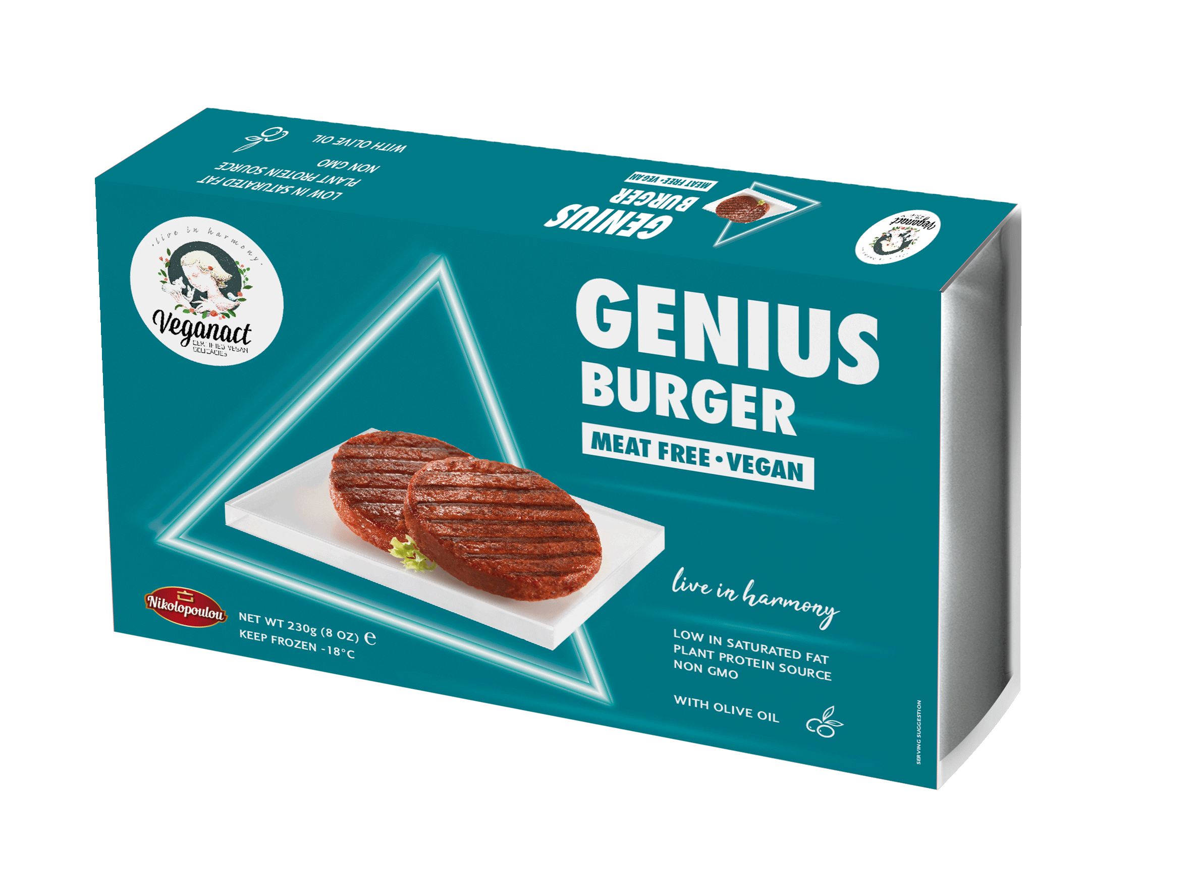 Genius Burger Meat-Free | Vegan Times