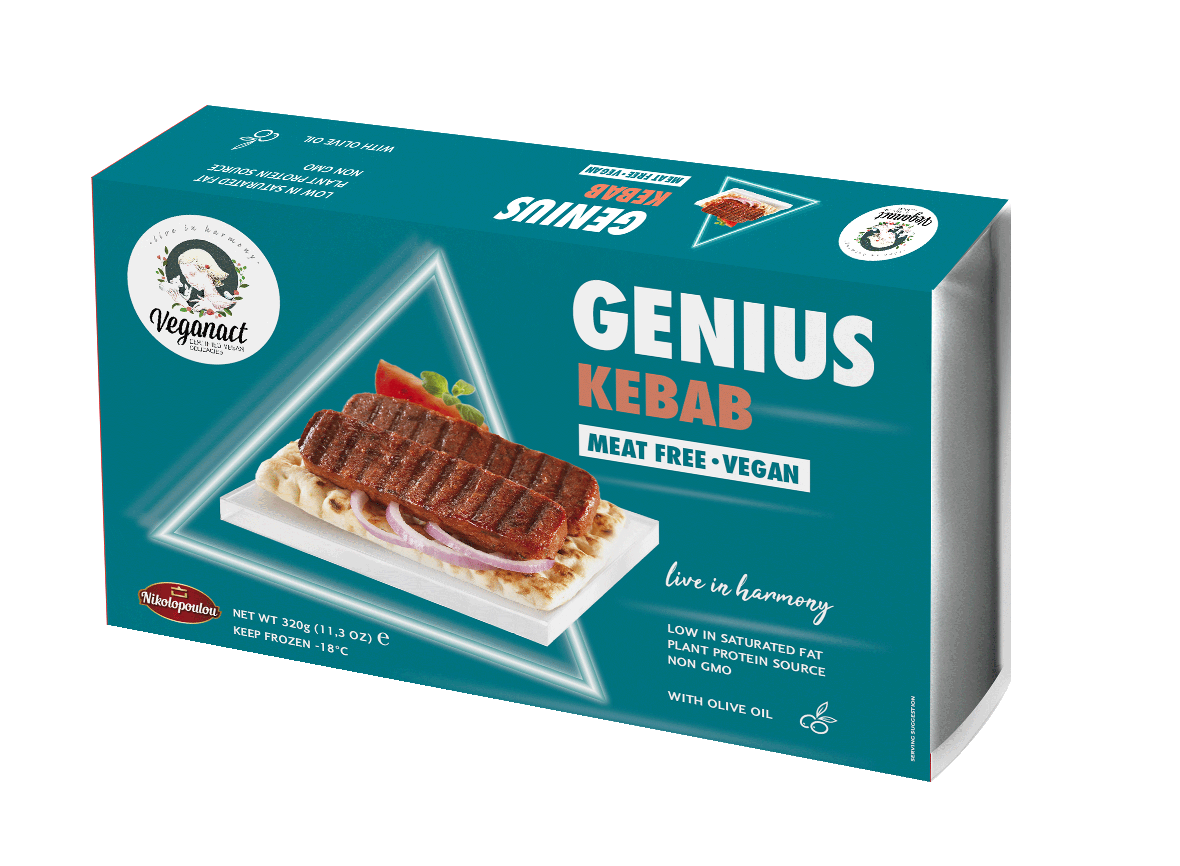 Genius Kebab Chicken-Free | Vegan Times